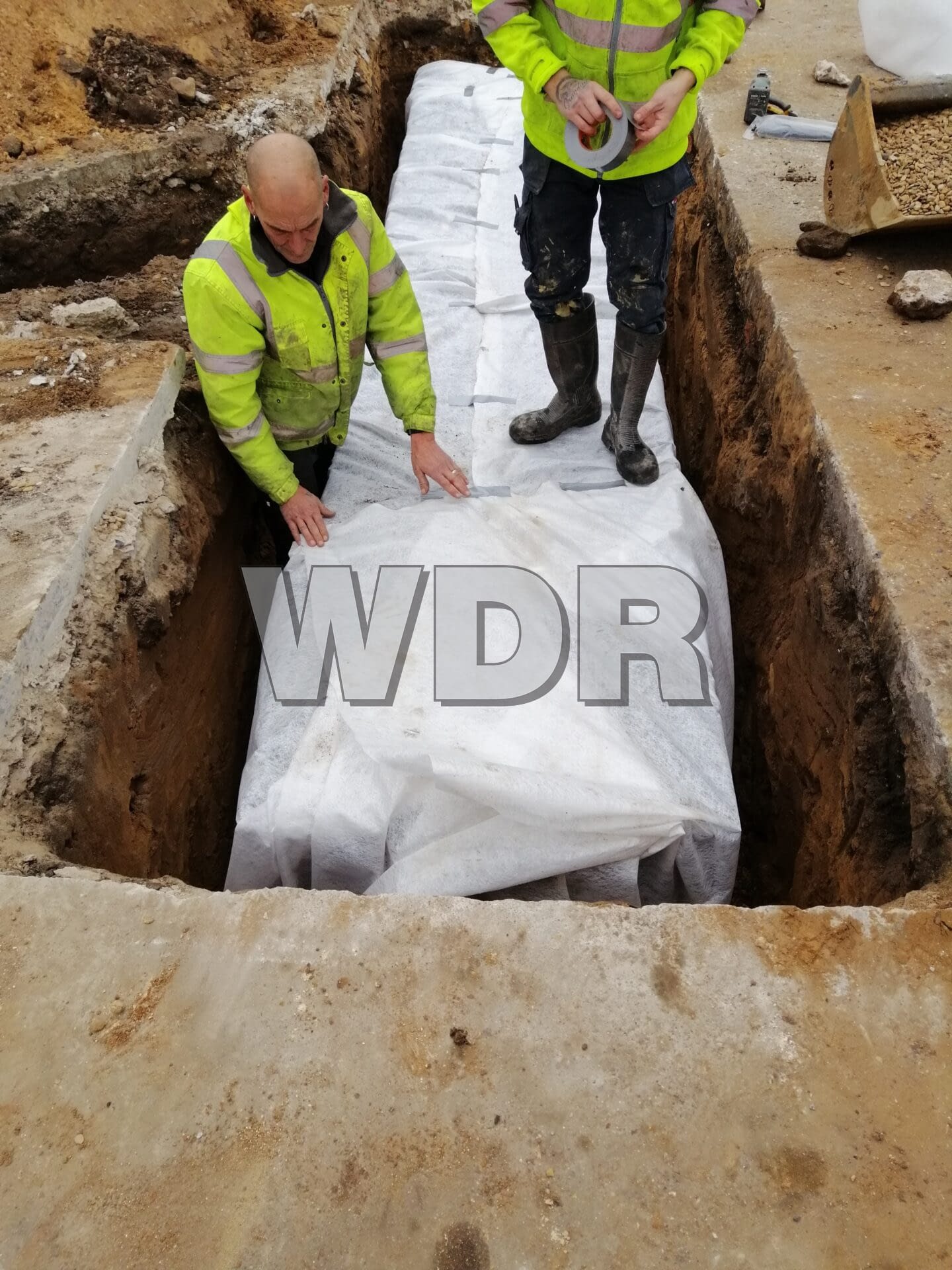 AquaCell Soakaway Weeting - Watlington Drain Renovations