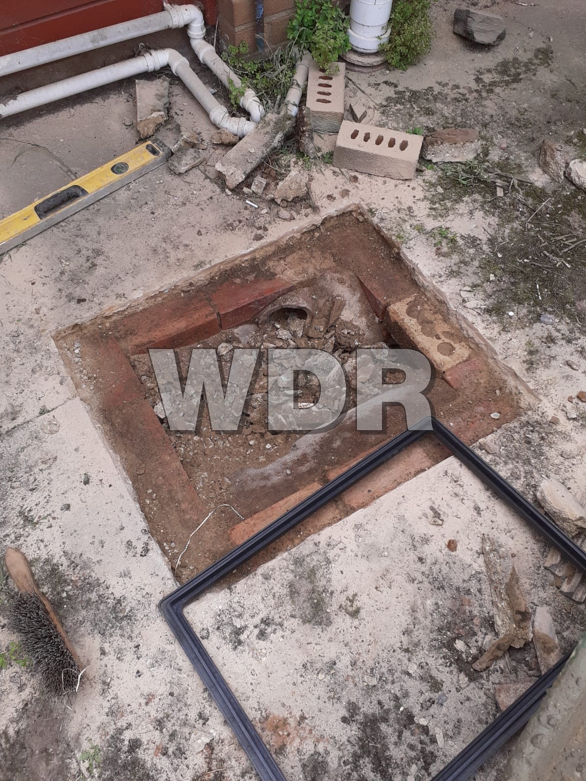 New Soakaway and Manhole Covers Heacham - Watlington Drain Renovations