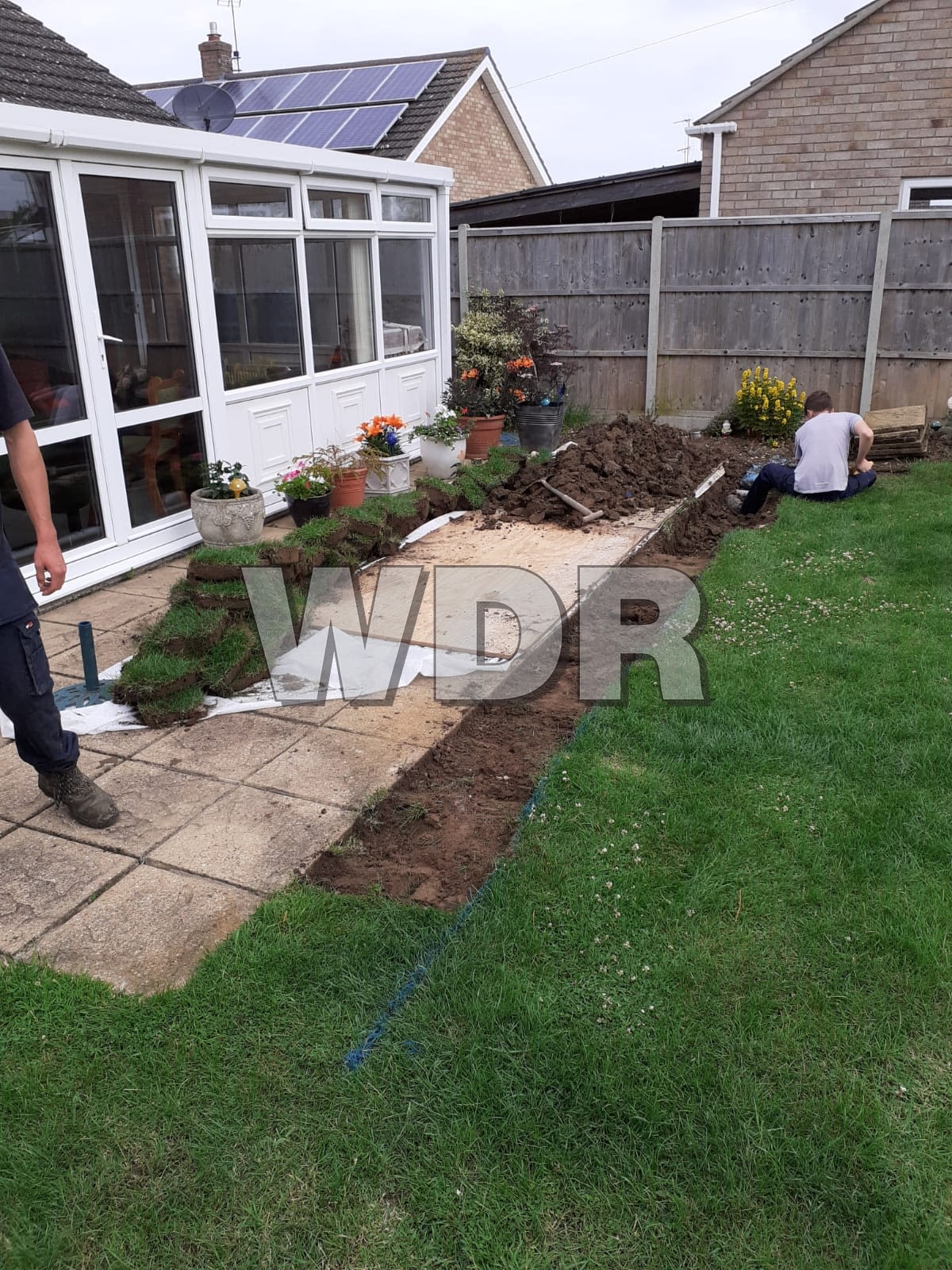 New Soakaway and Manhole Covers Heacham - Watlington Drain Renovations