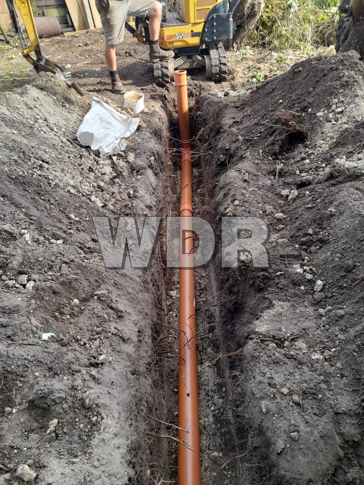 New Pipework & Soakaway Oxborough - Watlington Drain Renovations