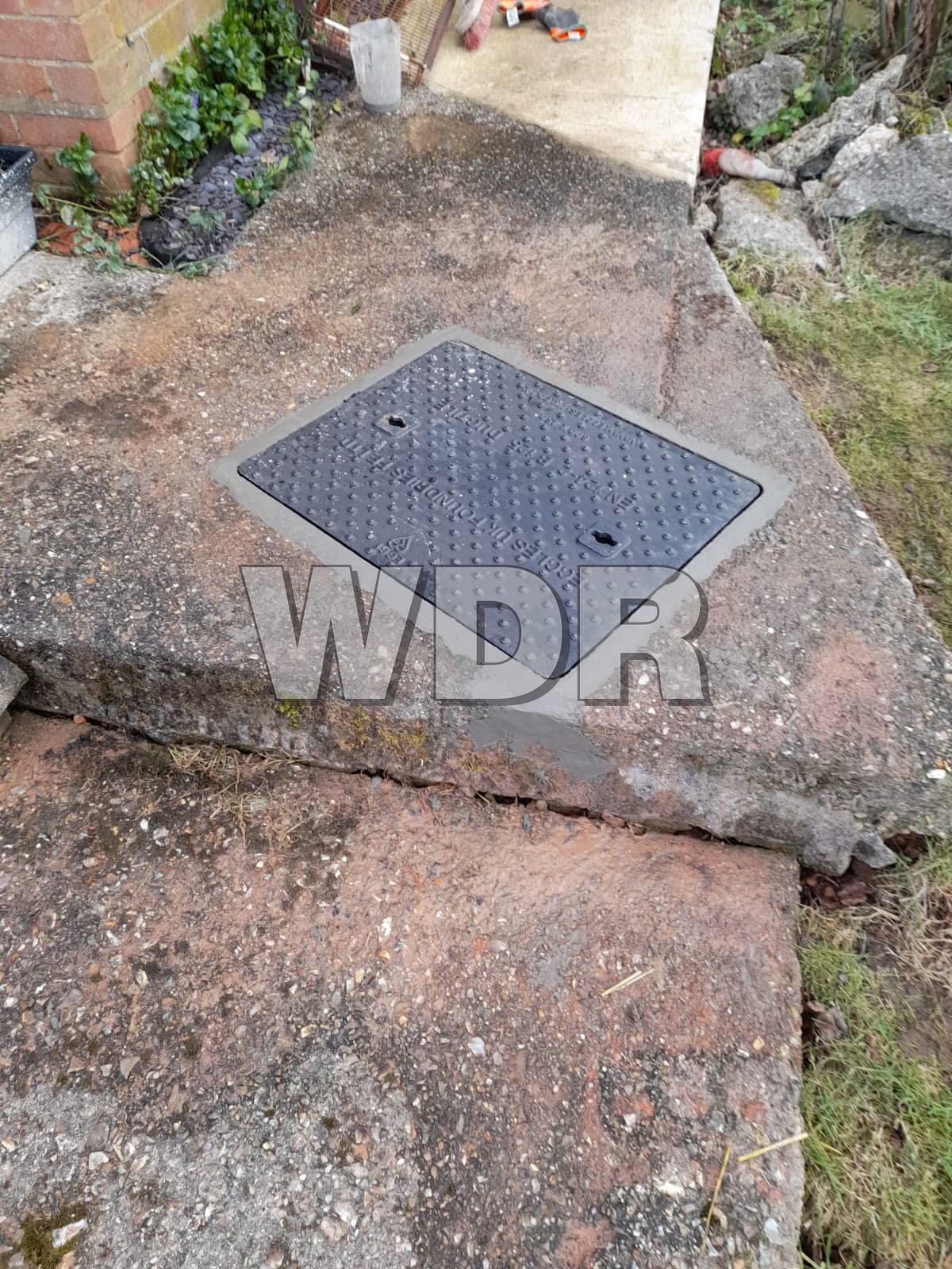 New Manhole Covers West Raynham - Watlington Drain Renovations