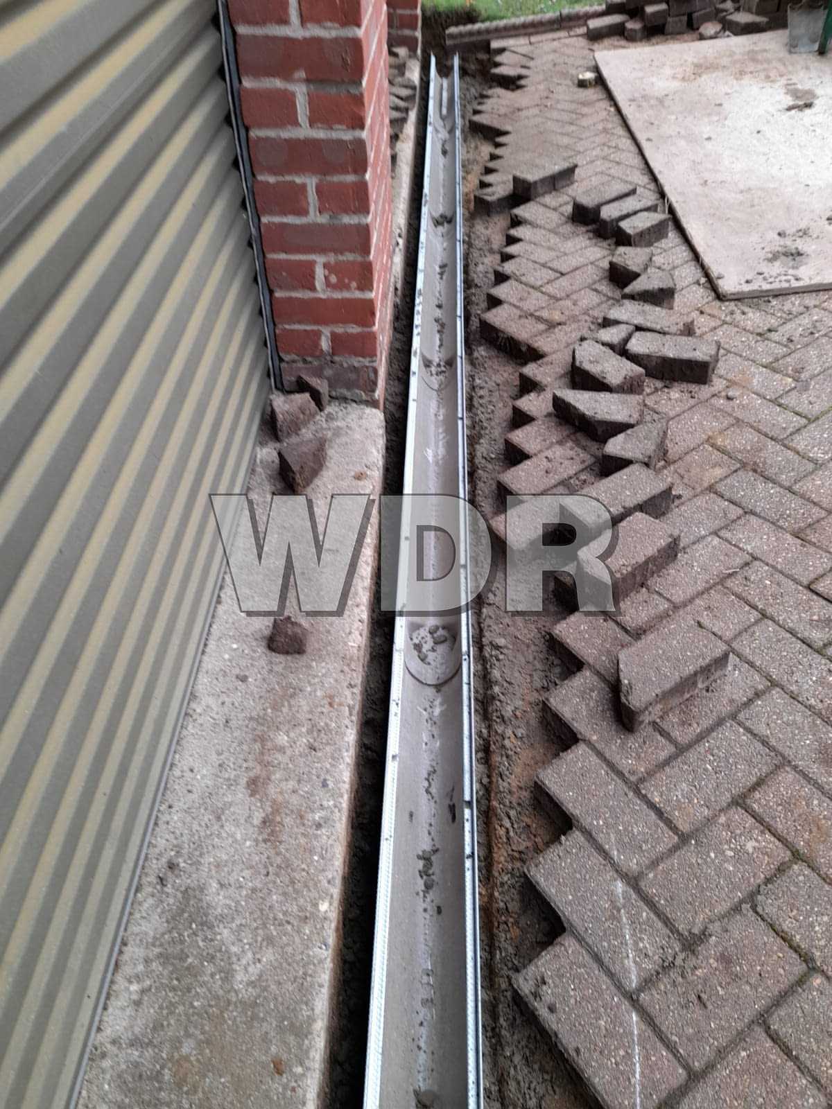 New channel drain installed at a property in Middleton - Watlington ...